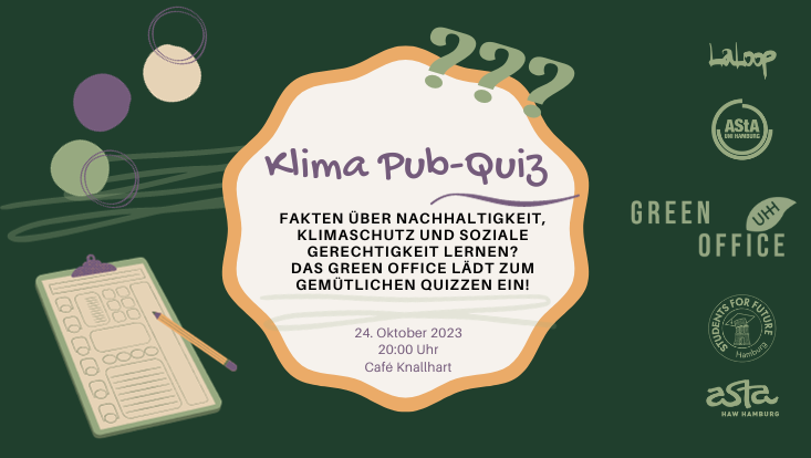 Klima-Pub-Quiz : Nachhaltigkeit an der Universität Hamburg : Universität Hamburg